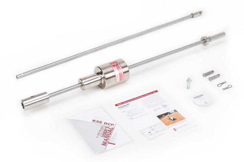 K-100DM Deluxe Military Dynamic Cone Penetrometer (DCP) Kit