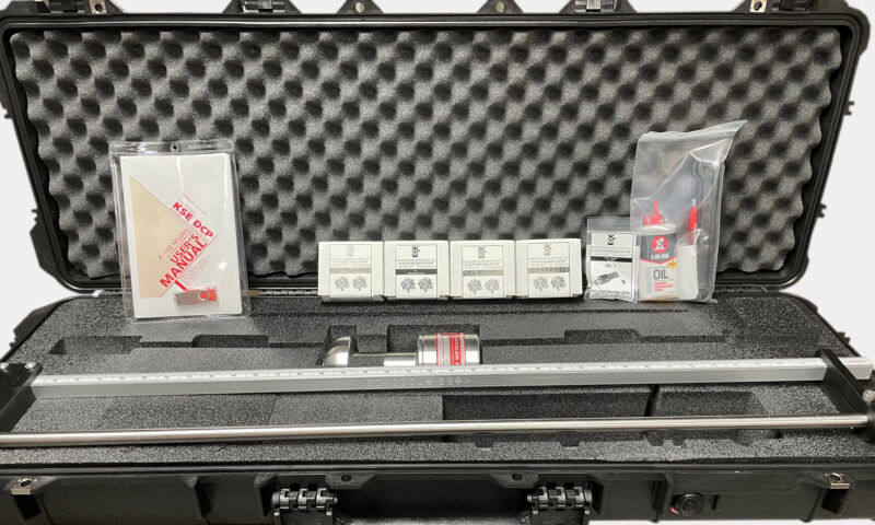 K-100M-T Protected Grip Dynamic Cone Penetrometer (DCP) Kit - KSE Testing